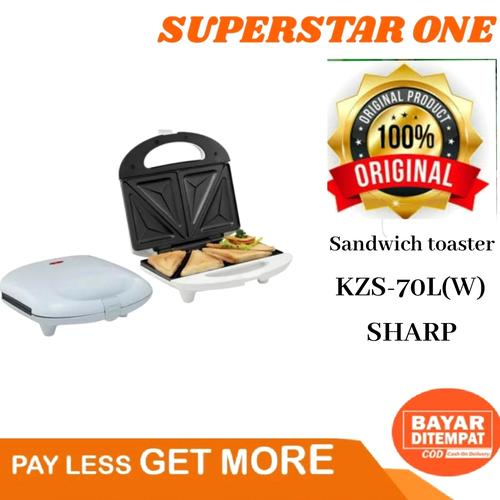 Jual Panggangan roti sandwich toaster sharp kzs-70L pemanggang roti ...