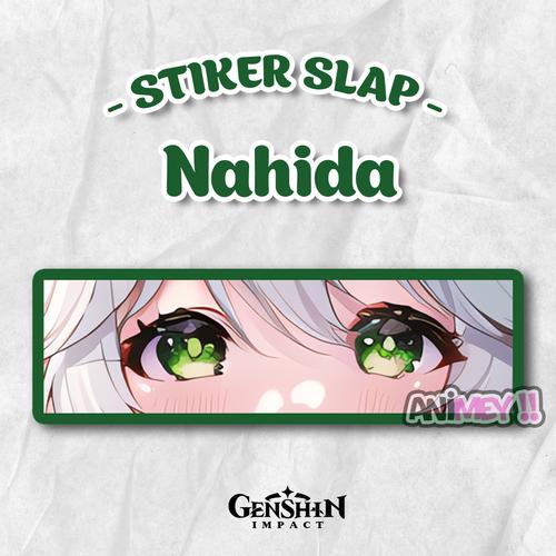 Jual Stiker Slap Nahida Genshin Impact / Sticker Slap Anime Waterproof ...