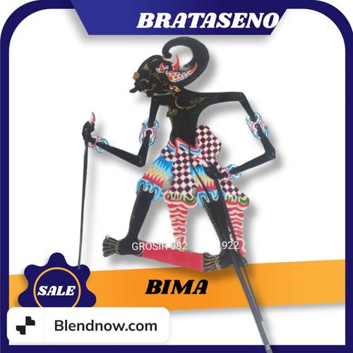 Jual BIMA WAYANG KULIT KERTAS BAHAN DUPLEK WAYANG WERKUDARA JAGAL ...