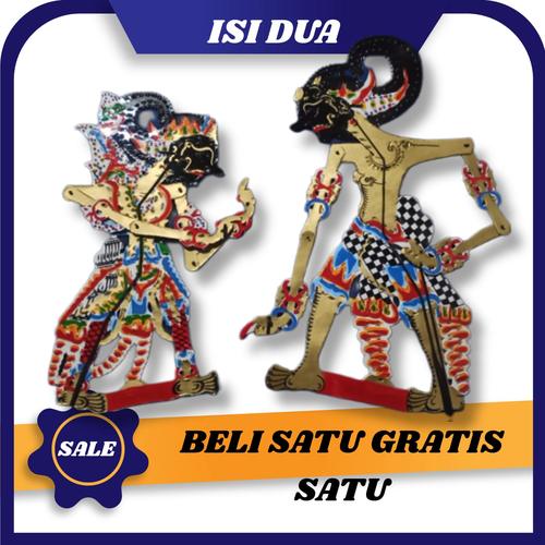 Jual TOKOH BIMA DAN GATUTKACA ISI 2 TOKOH WAYANG KULIT WAYANG BAHAN ...