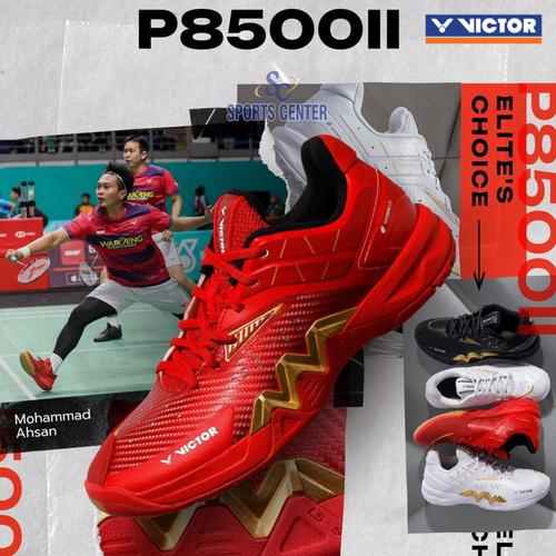 Promo New Player Series Sepatu Badminton Victor P 8500 II / P8500II D ...