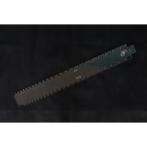 Jual Akrilik Notched Edge Straight Ruler Gitar Skala 24.75", 25.5 ...