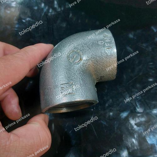 Jual Elbow Galvanis Drat 1" inch / Knee Elbow Galvanis 90° - Jakarta ...