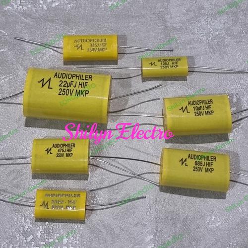 Jual MKP KAPASITOR 250V AUDIOPHILER CAPASITOR - 2.2uf 225 - Kota ...