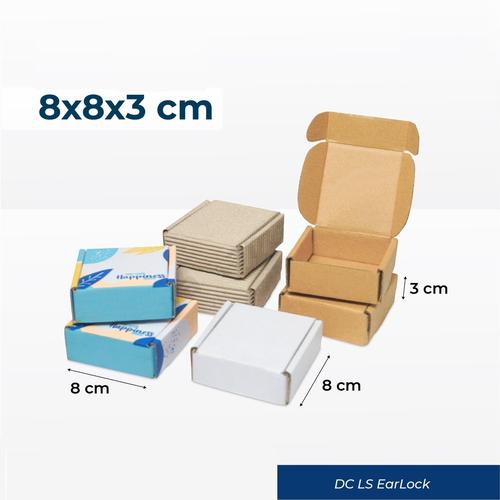 Jual Box 8x8x3cm kardus/kardus kecil/karton/box kecil/kotak kado ...
