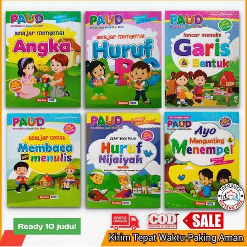 Jual Buku PAUD Komplit - Buku Materi PAUD Lengkap Full Colour ...