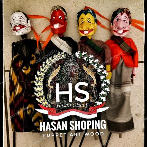 Jual wayang golek cepot, dawala, gareng, semar mini - Kab. Bandung ...