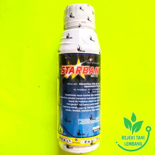 Jual INSEKTISIDA STARBAN 585 EC ISI 400 ML PENGENDALI HAMA TANAMAN - Kab. Bandung Barat - REJEKI ...