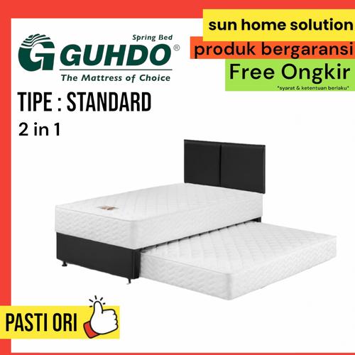 Jual Kasur Springbed GUHDO Tingkat Susun Two in One 2 in 1 Standard - tanpa sandaran, 90x200 ...