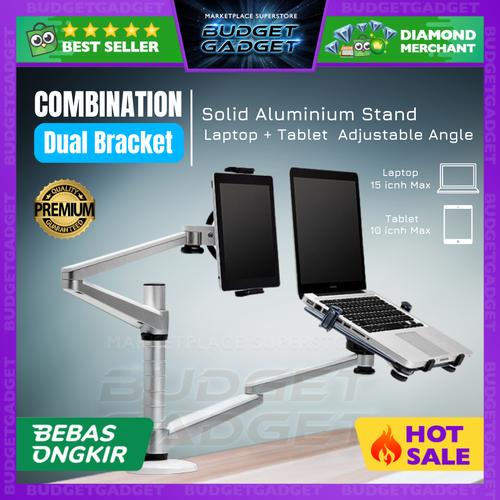 Jual Bracket Stand Arm Laptop Tablet Aluminium Holder Multifungsi - OA ...