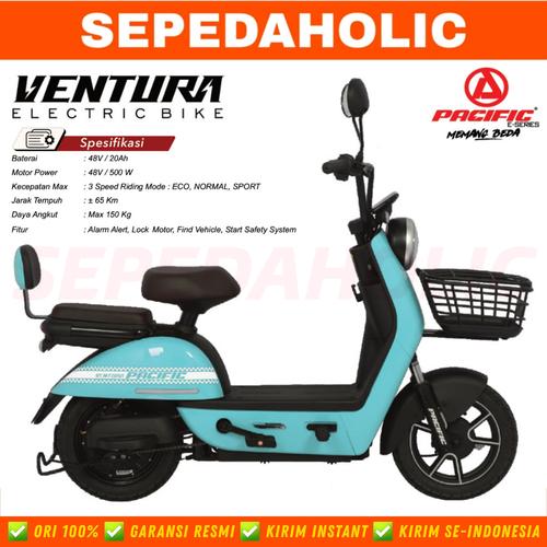 Jual Sepeda Listrik PACIFIC VENTURA 500 Watt 20 Ah By Pacific Electric ...