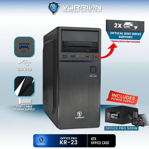 Jual CASING / CHASING - VURRION OFFICE KR 23 FREE PSU 500W - Kota ...