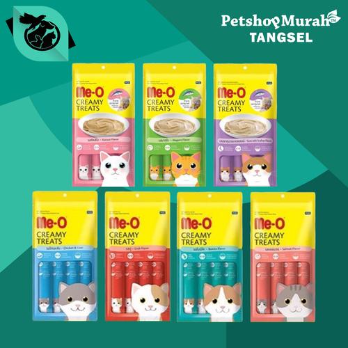 Jual Meo Creamy Snack Kucing Treats me-o meo 15 Gram Non vitakraft Sheba - KATSUO - Kota ...