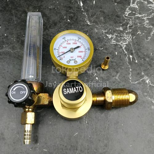 Jual Regulator Las ARGON Samato ARGON Tabung Las perlengkapan las ...