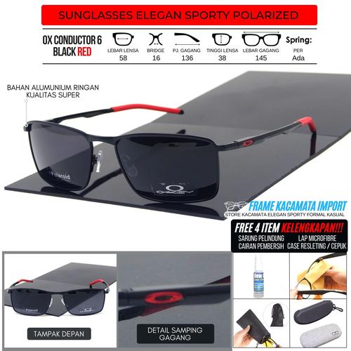 Jual Sunglasses Pria Kacamata Sporty Lensa Polarized - Black - Kota ...
