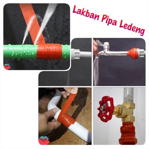 Jual Lakban Anti Bocor Pipa Ledeng Tape Tebal Waterproof Isolasi ...