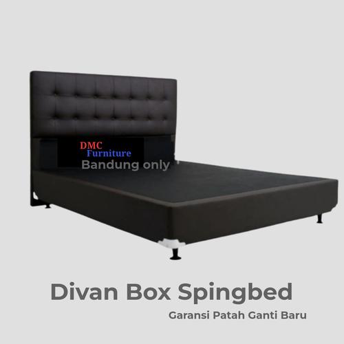 Jual Dipan Divan Kasur 120x200 Full Sandaran Springbed Rangka Bandung ...