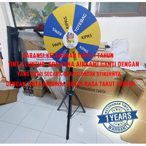 Jual Tripod roda undian CETAK CUSTOM TULISAN - ukuran 60 - Jakarta ...