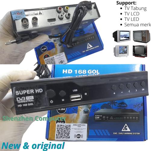 Jual STB Receiver TV Digital Set Box Dekoder antena tv digital ...