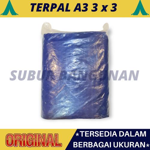 Jual Terpal Plastik A3 Ukuran 3 x 3 Meter Penutup Truk ,Warung, Tenda ...