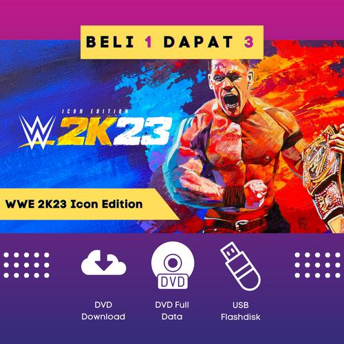 Jual WWE 2K23 Icon Edition | Game PC Original - DVD-DL 80GB - Jakarta ...