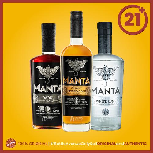 Promo Manta Rum 700ml All Variant - Dark Rum 700ml - Jakarta Utara ...