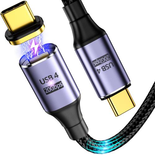 Jual Magnetic Data Cable USB4.0 20Gbps USB Type C PD 100W 5A 8K@60Hz - 2M - T3 - Jakarta Timur ...