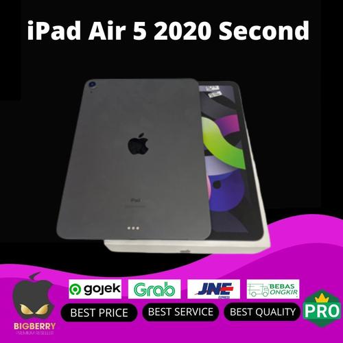 Promo iPad Air 5 2022 64GB 256GB Fullset Second Mulus Original WiFi ...