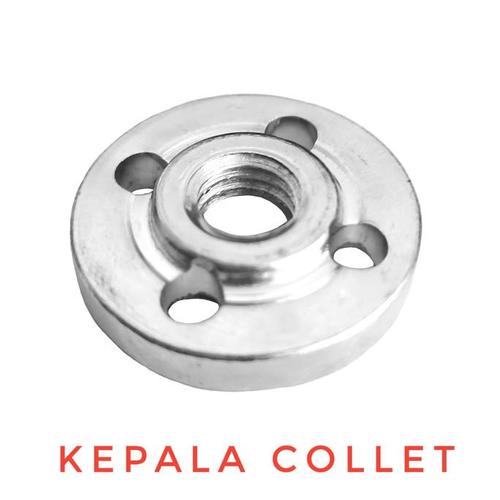 Jual Collet Nut Gerinda Mur Jepit Mata Gerinda Tangan 4 Inch Mur Kunci ...