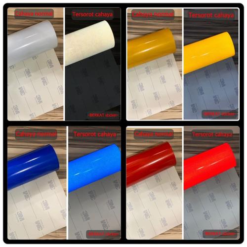 Jual 3M SCOTCHLITE REFLECTIVE STICKER 120 x 100cm stiker skotlet ...