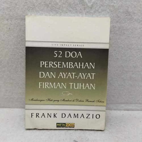 Jual Buku 52 Doa Persembahan Dan Ayat Ayat Firman Tuhan - Frank Damazio ...