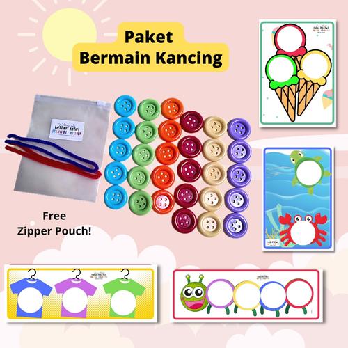 Jual MAIN KANCING Jumbo ( Seri Montessori ) Mainan Edukasi - 30pcs uk 3 ...