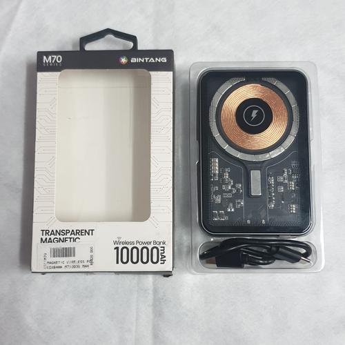 Jual Transparent Magnetic Wireless Power Bank Powerful Multi Function ...