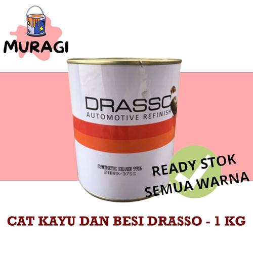 Jual Cat Kayu & Besi DRASSO - 1 kg, Ready Stok Semua Warna - Super ...