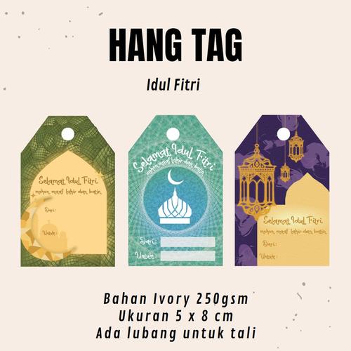Jual Hang Tag Kartu Ucapan Selamat Hari Raya Idul Fitri Lebaran Eid ...