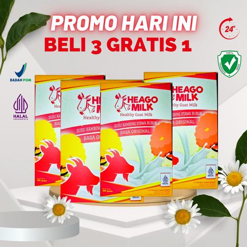 Jual susu kambing etawa bubuk 100% original heago milk - Kab. Kulon ...
