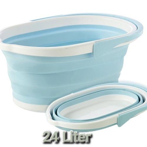 Promo Baskom Ember Lipat Laundry Cuci Pakaian Kaki Rendam Foldable ...