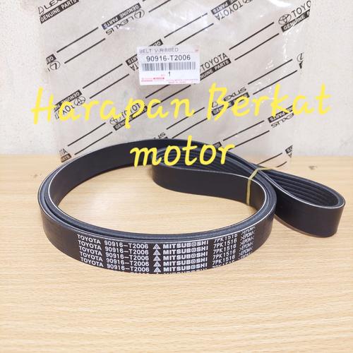 Jual FAN BELT TOYOTA INOVA INNOVA FORTUNER DIESEL 7PK 90916-T2006 JAPAN ...