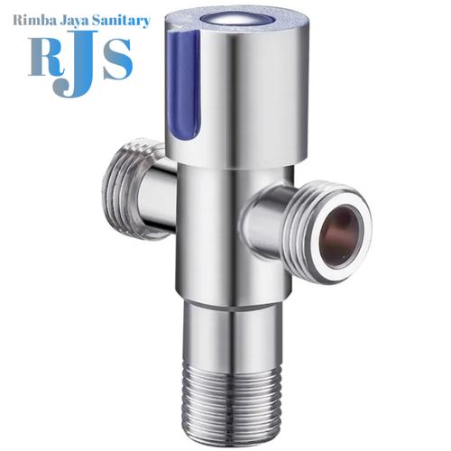 Jual Stop Kran Double Stainless Sus 304/Stop Kran Closet,Stop Kran ...