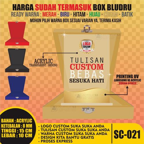 Jual PLAKAT, PLAKAT AKRILIK, PLAKAT ACRYLIC, VANDEL UK. 15x10 + BOX SC ...