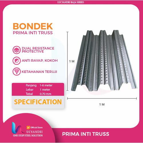 Jual Bondek Bondeck Floordeck Tebal 0.70 Tatakan Alas Cor Ready Kirim ...