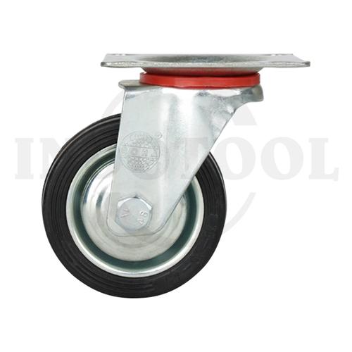 Jual RODA 4 " / RODA GEROBAK / RODA TROLI / TROLLEY (BERPUTAR) RUBBER ...