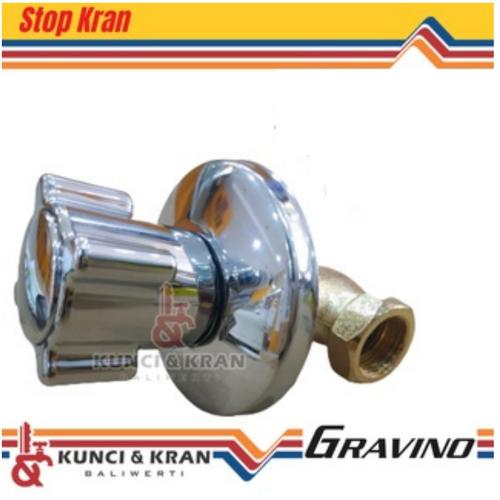 Jual Stop Kran Tanam tembok 2098 tuas baling stop keran tanam dinding ...