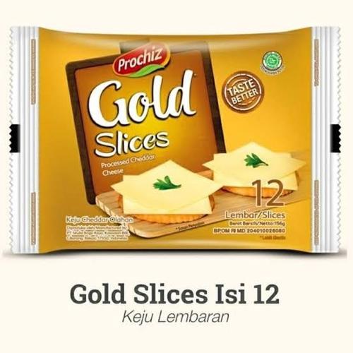 Jual Prochiz Gold Slice 156gr [Isi 12 Lembar/Slices] - Kota Tangerang ...