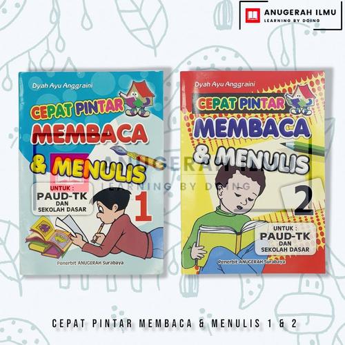 Jual Cepat Pintar Membaca Dan Menulis PAUD TK SD /Belajar Membaca ...