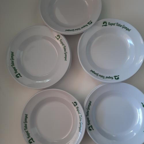 Jual piring custom gambar bisa full colour atau satu warna - Kota ...
