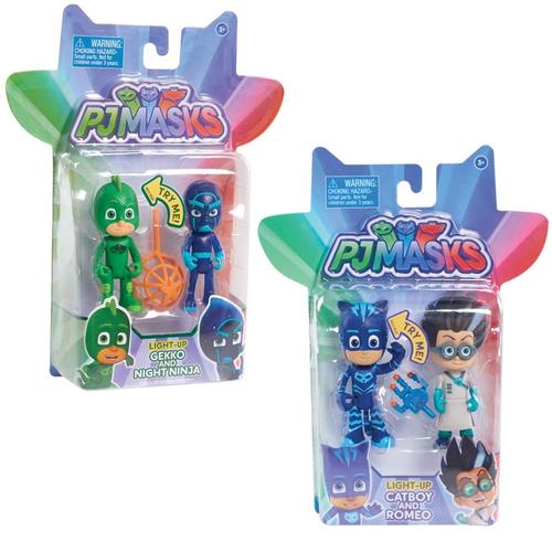 Jual PJ Masks PJMasks Figure Set Light Up Catboy & Romeo Original ...