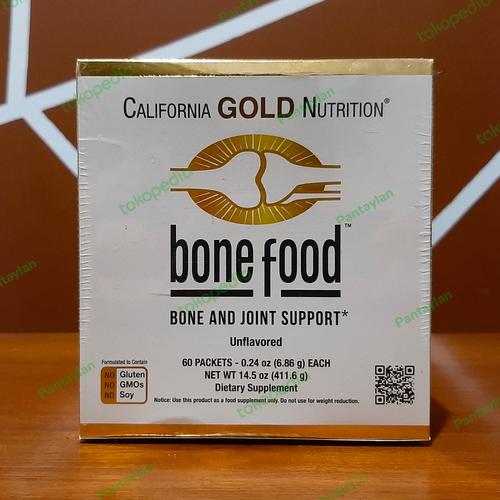 Jual Bone Food California Gold Nutrition Marine Collagen Tulang Sendi ...