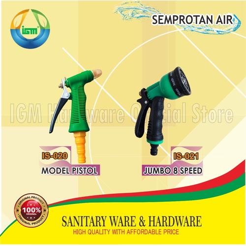 Jual SEMPROTAN AIR JUMBO 8 SPEED & MODEL PISTOL IGM IS-020, IS-021 - IS ...