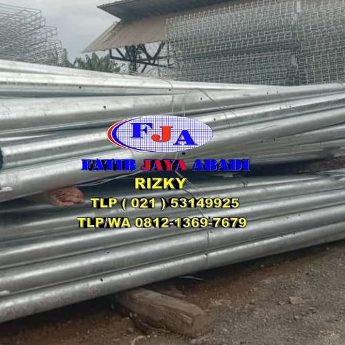 Jual tiang pagar BRC TINGGI 300 X DIAMETER 2 inchi Hot Dip Galvanis ...